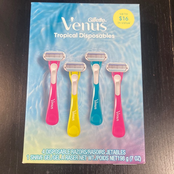 gillette | Bath & Body | Gillette Venus Tropical Disposables 4 ...